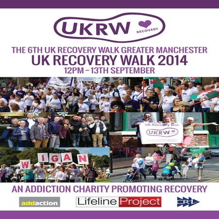 Uk recovery walk & conference 2014 brouchure | PDF
