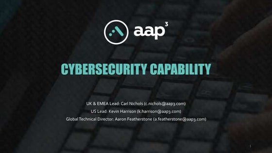 Signals Defense Capability Statement rev2016 | PDF