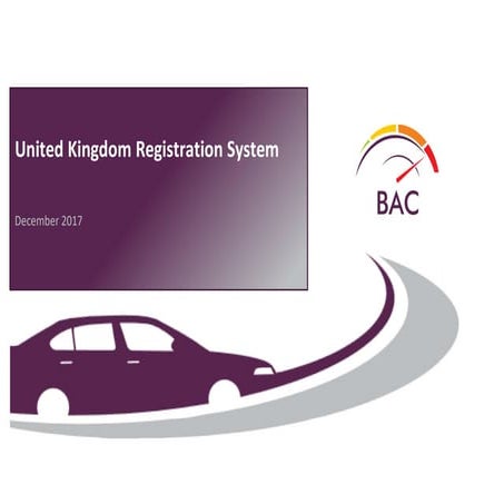 UK registration system | PDF | Automotive Industry | Industries