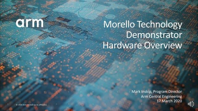 Arm: Enabling CXL devices within the Data Center with Arm Solutions | PPTX