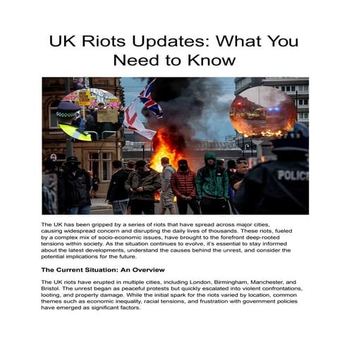 UK Riots Updates_ What You Need to Know.pptx