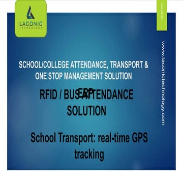 RFID based Student Attendance System | PPSX