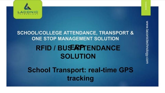 RFID BASED ATTENDANCE SYSTEM PPT | PPTX | Technology & Computing