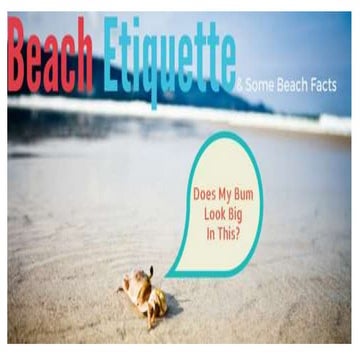 UK Swimwear - Beach Laws & Rules | PPTX