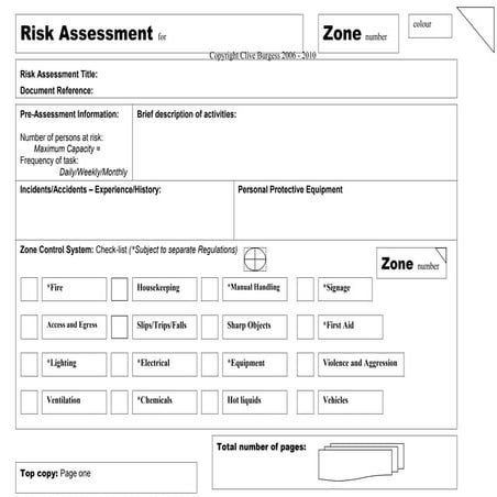 Uks zone risk 2011 control | PPT