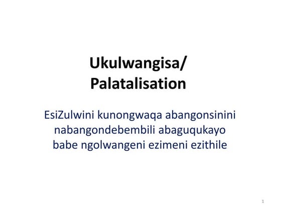 IZINHLOBO ZEMISHO.pptx | Geology | Science