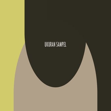 "Metode sampling untuk pengambilan sampel" | PPT