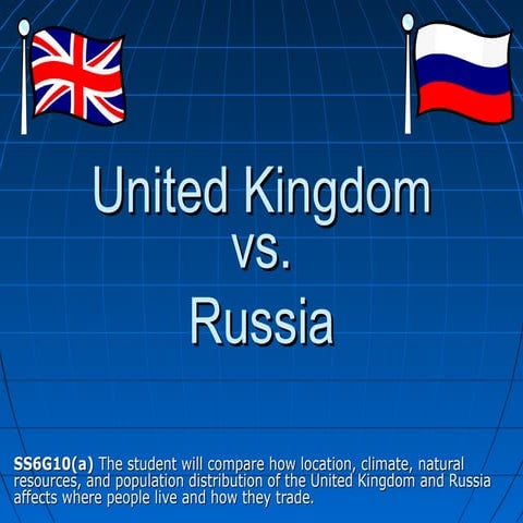 SS6G10a UK vs Russia | PPT