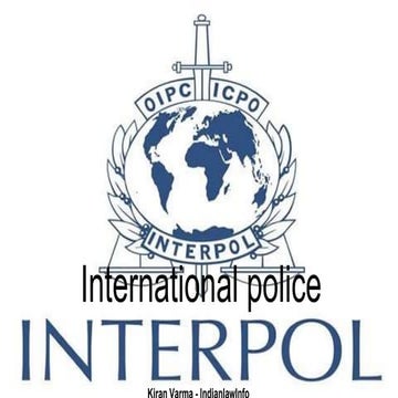 Intenational police | PPTX