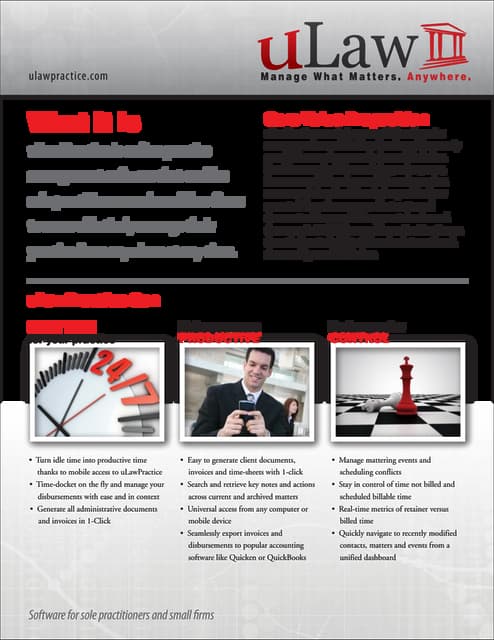 uLaw App on Apple Watch | PPT