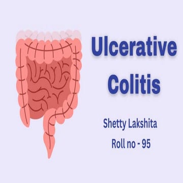 Inflammatory Bowel Disease - ULCERATIVE COLITIS | PPT