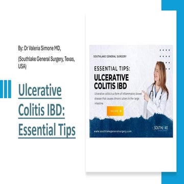 Ulcerative Colitis IBD - Essential Tips.pdf | Digestive Disorders ...