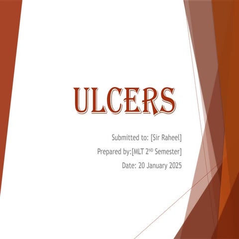 Ulcers_Presentation (2).pptx pharmacology | PPTX