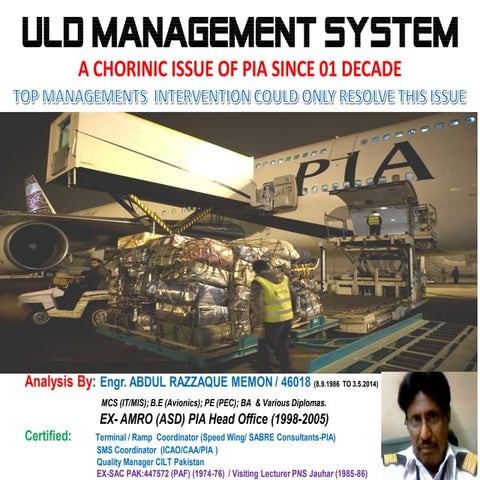 ULDs A Chronic Issues in PIA | PDF