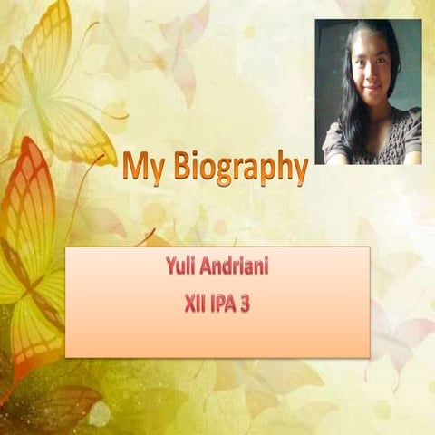 My Biography | PPTX