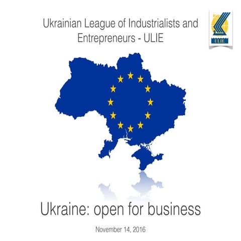 Ukraine: Open for Business. | PDF