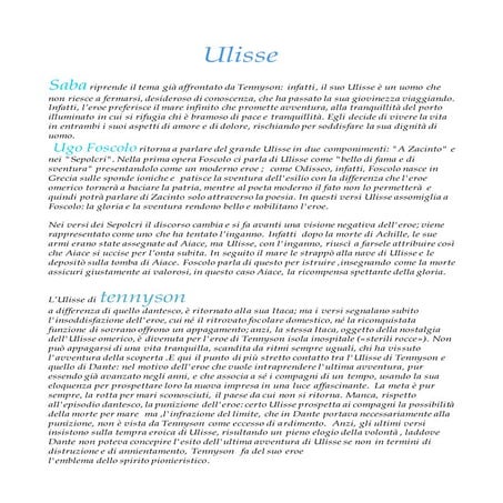 Ulisse | DOCX