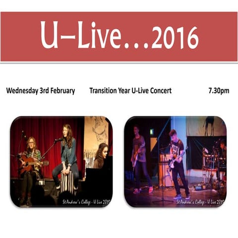 Ulive2016 | PPT