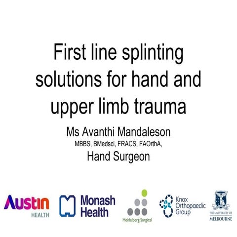 4.position of safe immobilisation | PPT