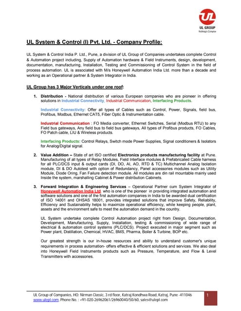 Company profile enventa1 | PDF