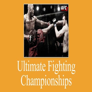 The Evolution of UFC (1993 to 2025).pptx