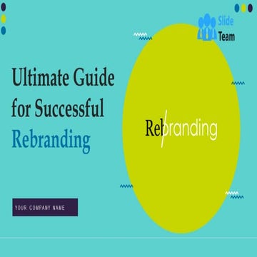 Ultimate Guide For Successful Rebranding Branding Cd | PDF