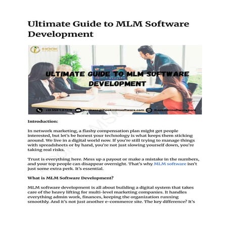 Ultimate Guide to MLM Software Development.pdf