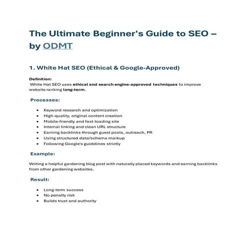 Understanding Google’s Ranking Algorithm | PPTX