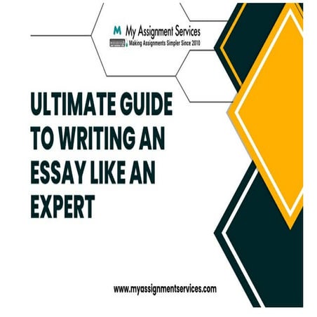 Ultimate Guide To Writing An Essay Like An Expert | PDF