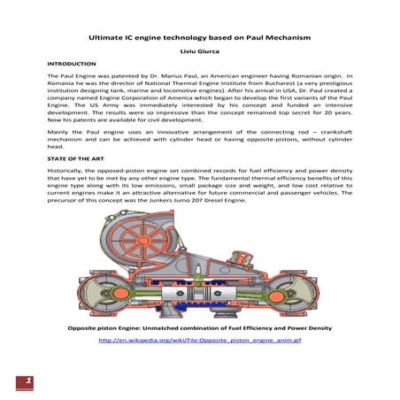 Ultimate IC engine technology | PDF | Concept Cars | Auto Type