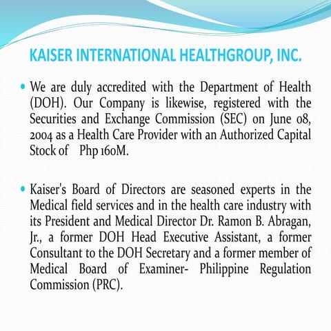 Ultimate kaiser health builder | PPTX