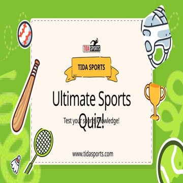 🏆 Ultimate Sports Quiz: Test Your Sports Knowledge & Challenge Friends ...