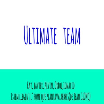 Ultimate Team | PDF