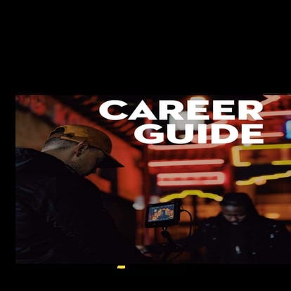 The Ultimate Television Career Guide: A professional guide to help you ...