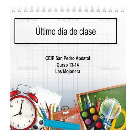 Ultimo dia de clase. | PDF