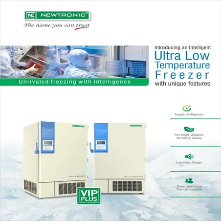 Ultra Low Temperature Freezers Manufactures | PDF
