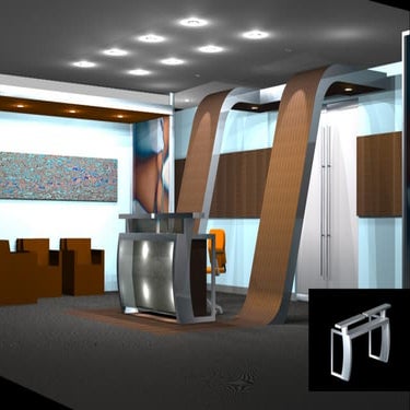 Ultra Modern Reception Area Concept | PDF