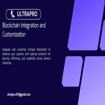 Blockchain Integration And Customization Ppt
