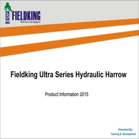 Ultra series harrow | PPT