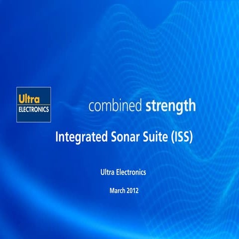Ultra electronics maritime systems