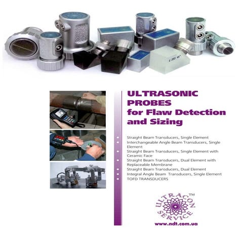 Ultrasonic Probes for Flaw Detection and Sizing | PDF | Computer ...