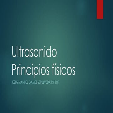 01 fundamentos de la ecografia uda 2 (1) | PPT