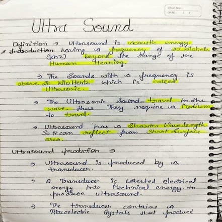 Ultrasound basic notes.pdf | Technology & Computing