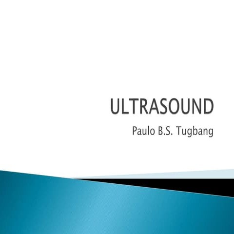 Ultrasound | PPT