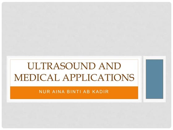 Basics of Ultrasound | PPT