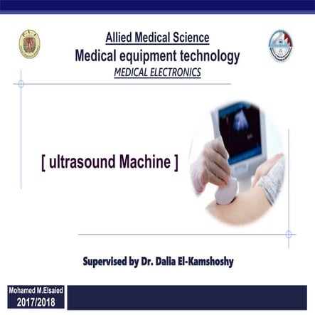 Ultrasound machine | PPTX