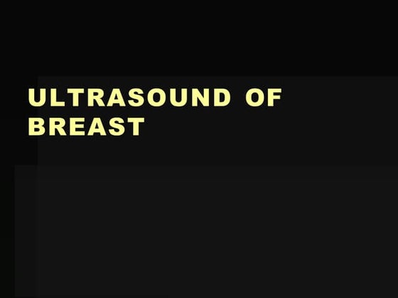 Mammography positioning technique for MLO View | PPT