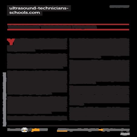 Ultrasound technician program | PDF | Medical Tests | Medical Health
