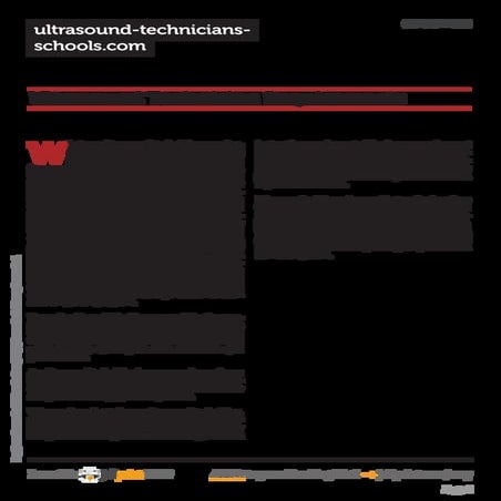 Ultrasound technician requirements | PDF