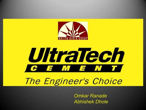 Aditya Birla Ultratech Logo Birla Cement Hi Res Stock Photography And